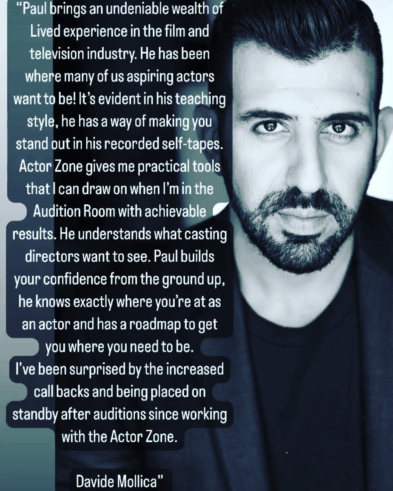 Actor Zone - Film Actor Coaching